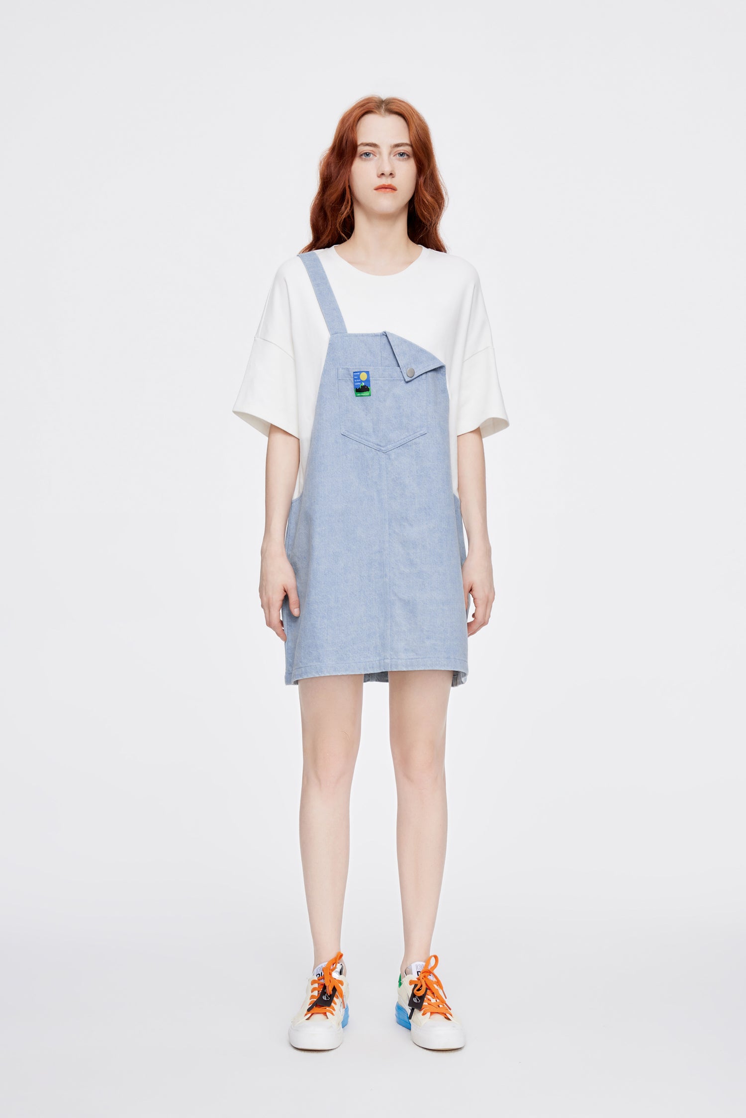 2-in-1 Overall T-shirt Dress | Dresses & Skirts | Urlazh NY – Urlazh New York