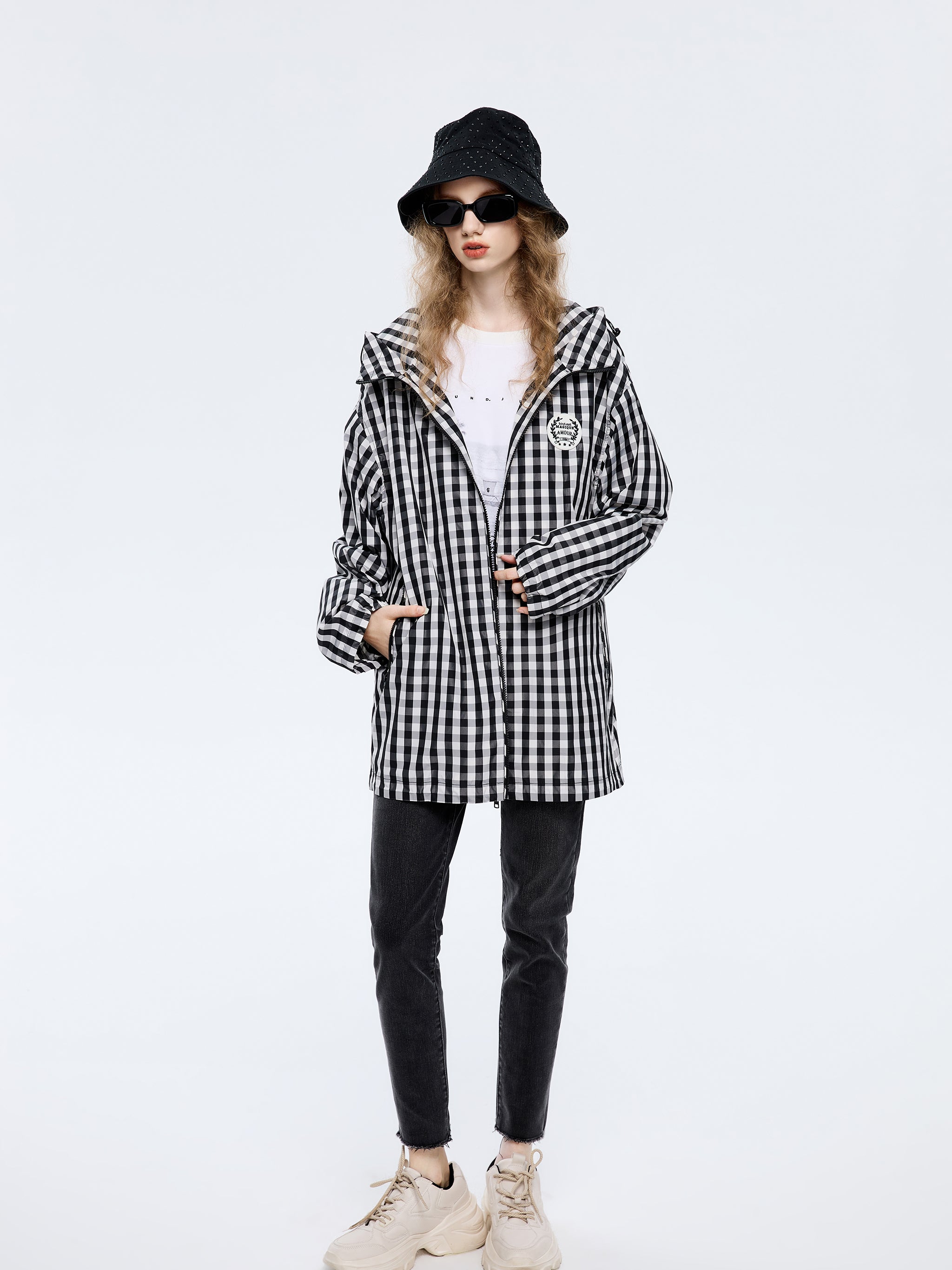 Classic Black And White Check Jacket – Urlazh New York
