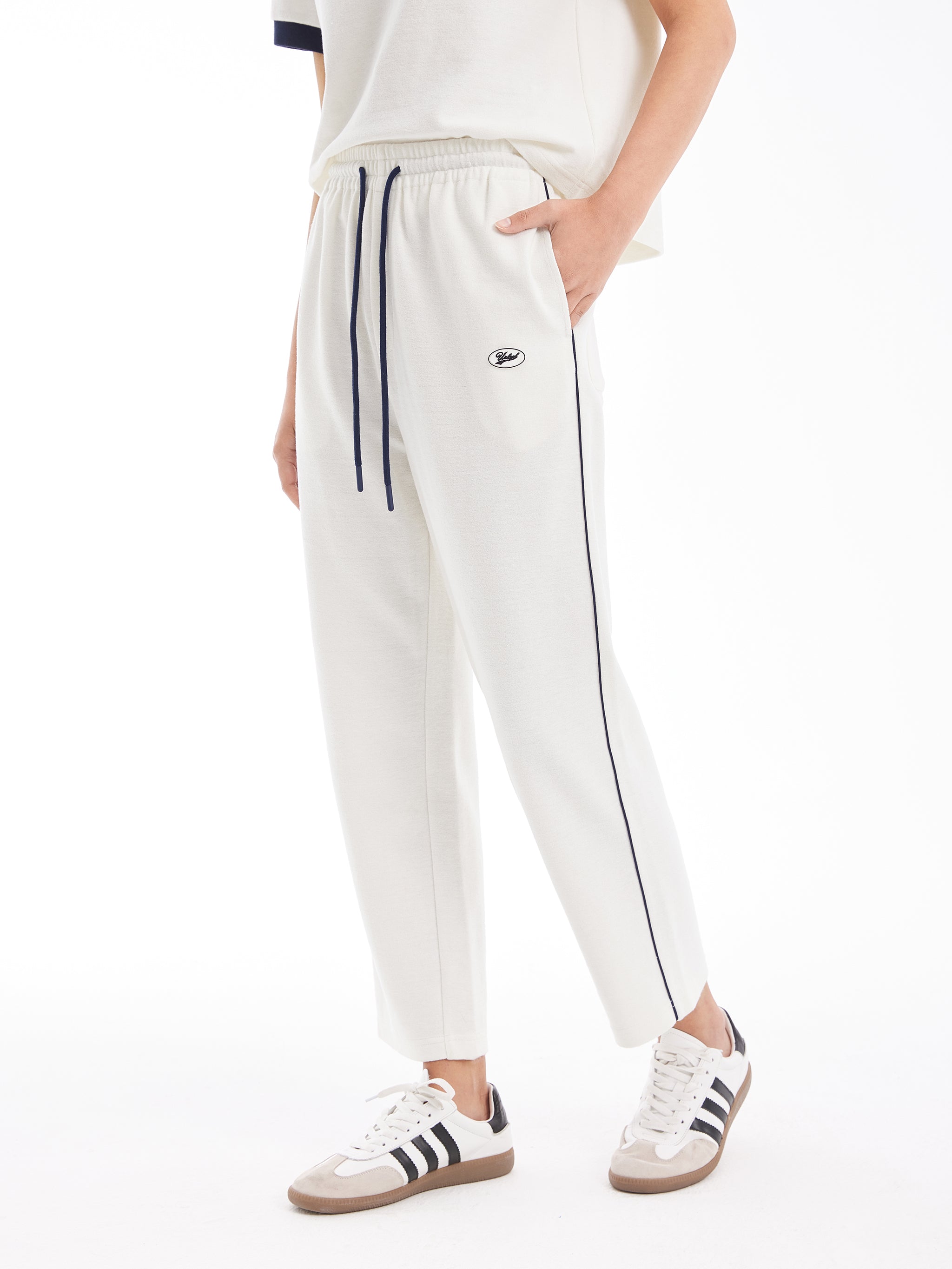 Stylish Paneled Calf Pants – Urlazh New York