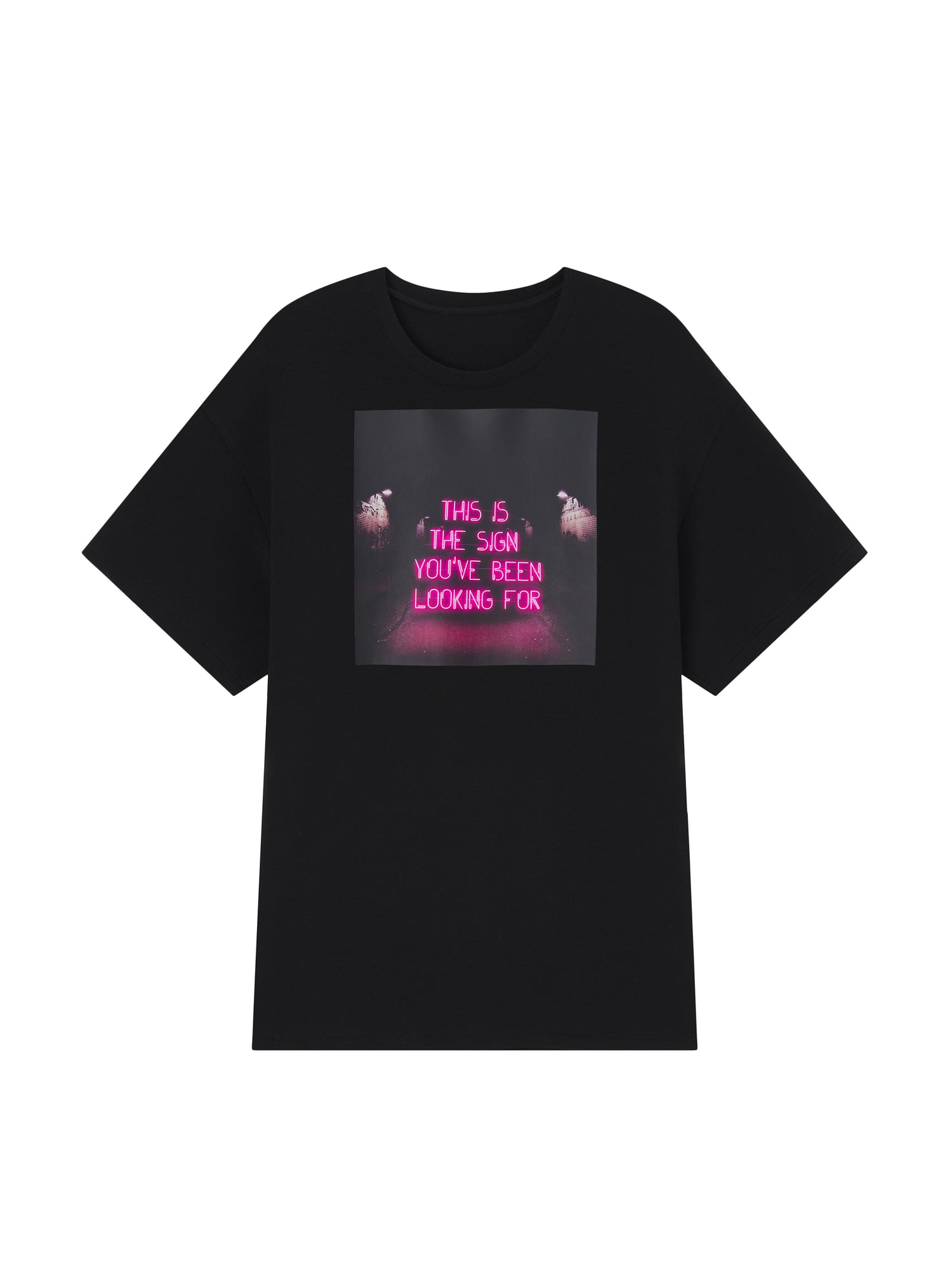 LA Neon Black Tee – Urlazh New York